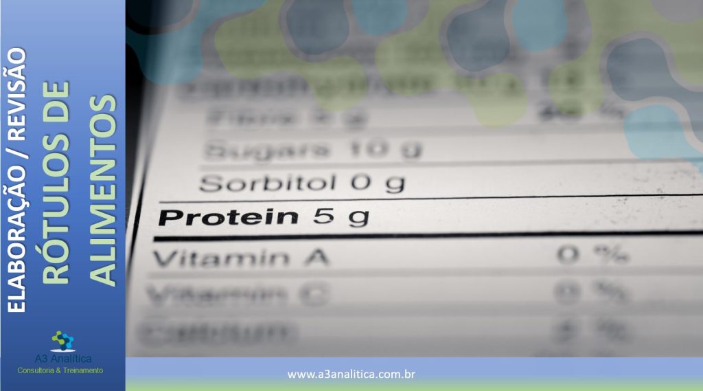 RÓTULOS DE ALIMENTOS - A3 Analítica - Consultoria & Treinamento