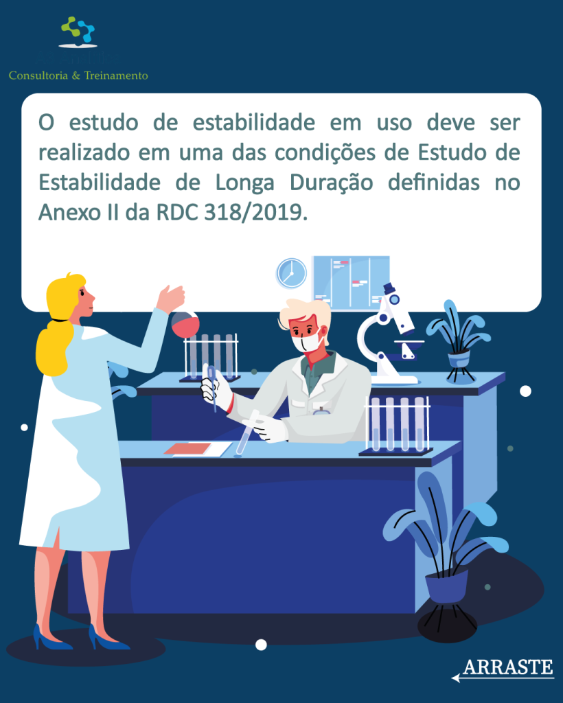 ESTUDO DE ESTABILIDADE EM USO - A3 Analítica - Consultoria & Treinament